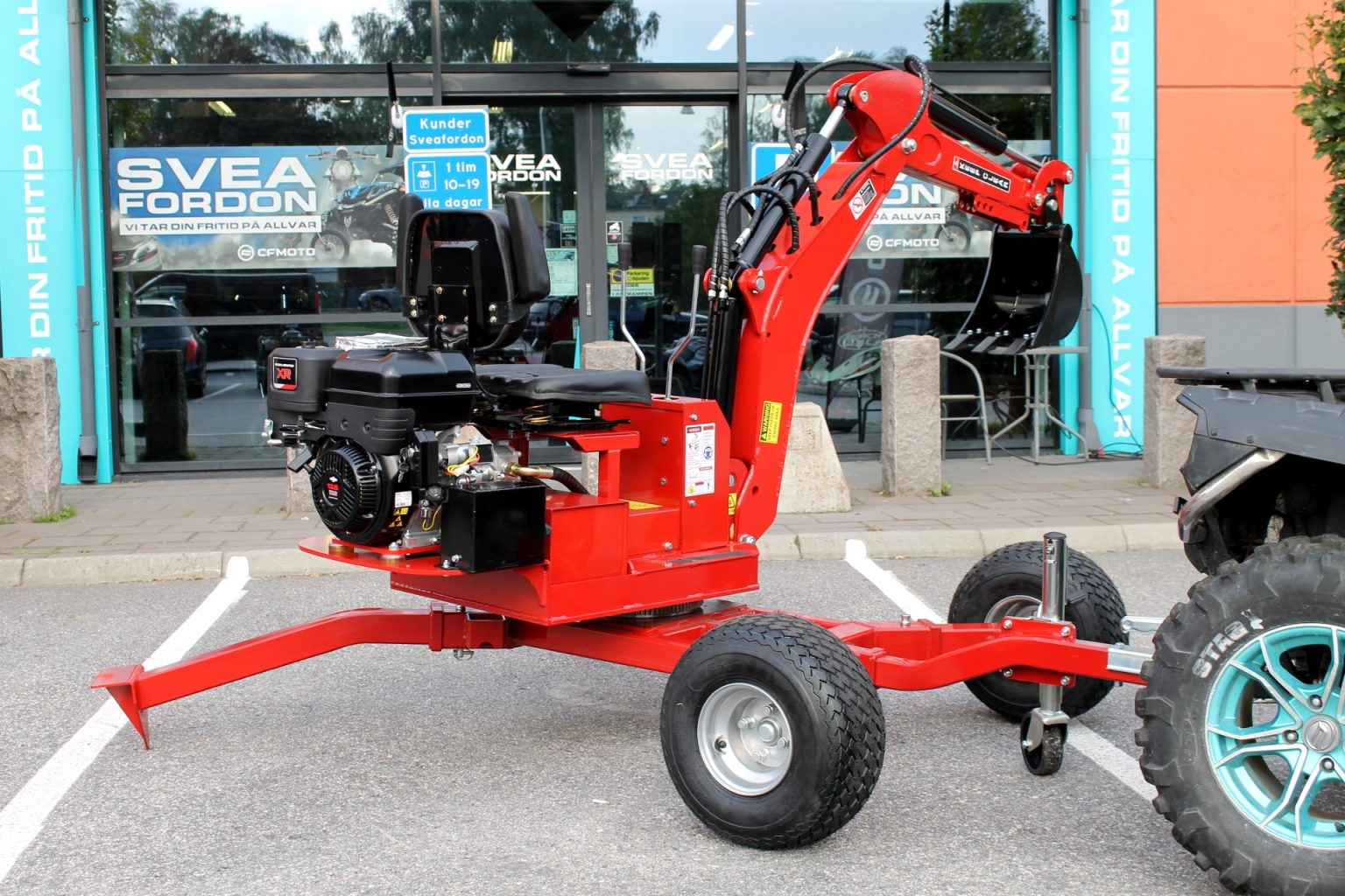 Grävare Digger 360 till ATV & UTV – SveaFordon – Din handlare av ATV ...
