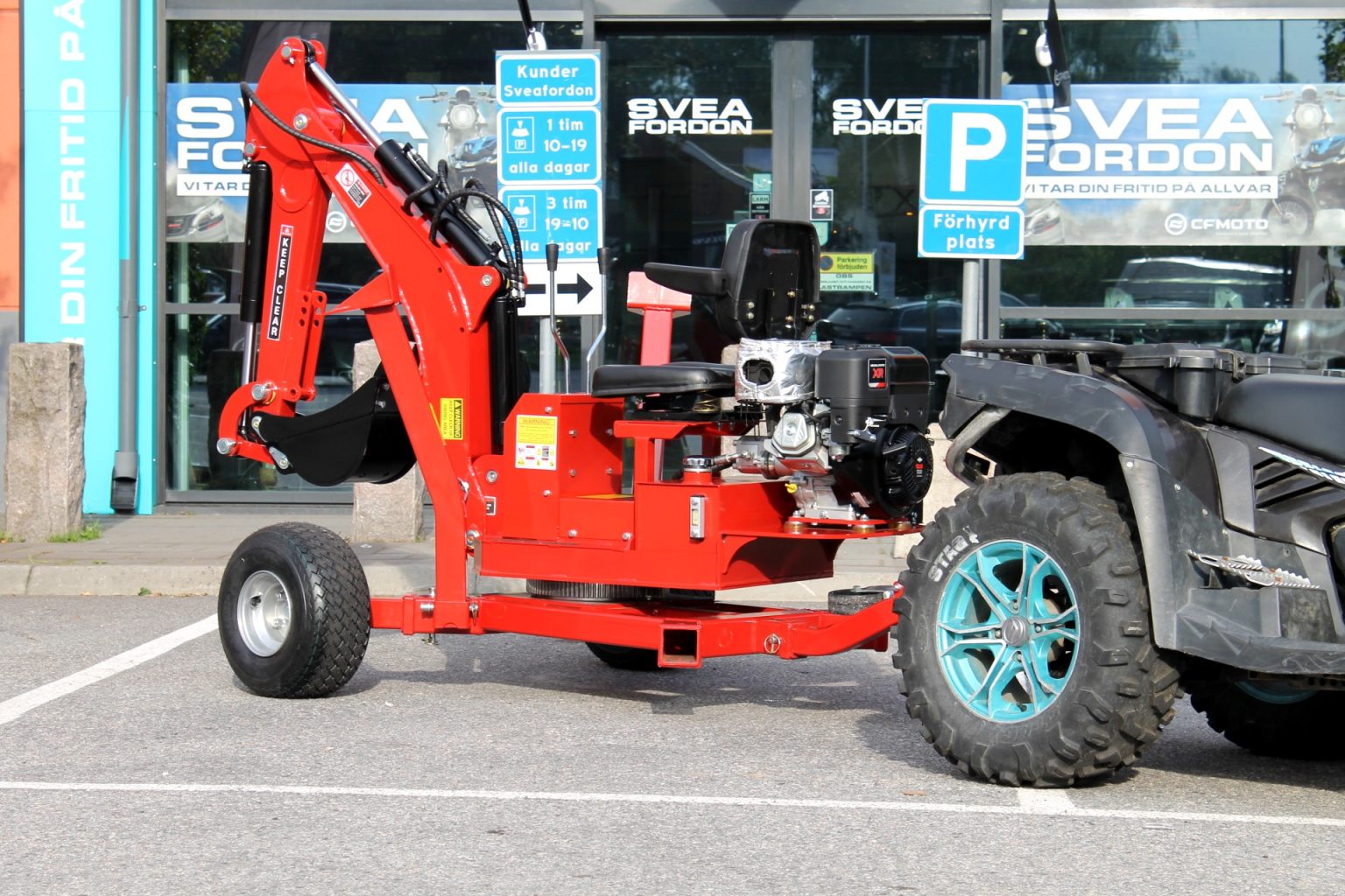 Grävare Digger 360 till ATV & UTV – SveaFordon – Din handlare av ATV ...